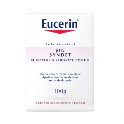 EUCERIN PH5 SYNDET BARRA 100 G - SABONETE PARA PELES SENSIVEIS