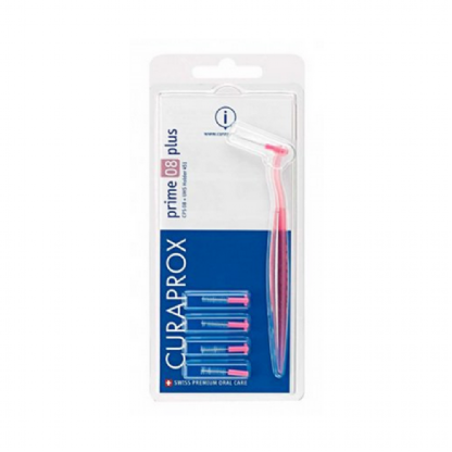 CURAPROX CPS PRIME PLUS HANDY CPS 08 (05/UN) ACOMPANHA SUPORTE UHS 451 ROSA
