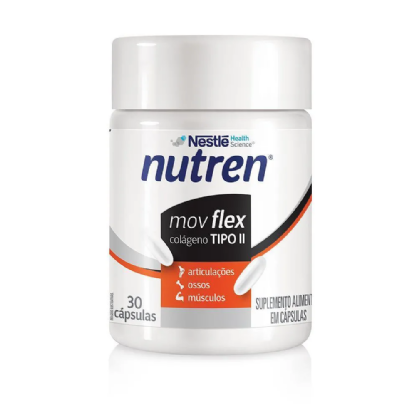 NUTREN MOVI FLEX TIPO II | 30 Cápsulas para Suporte à Mobilidade