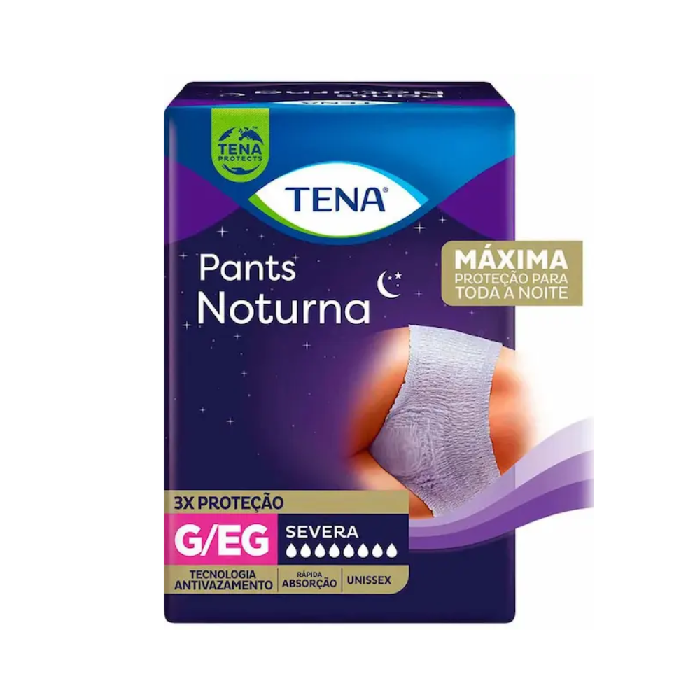 Fralda Tena Pants Noturna G - 7 Unidades | Mafra